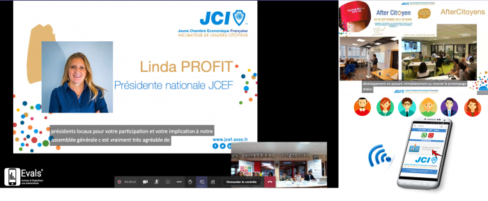 La JCEF fait son AG en distanciel : Evals Store